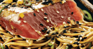 Pan Seared Sesame Crusted Tuna