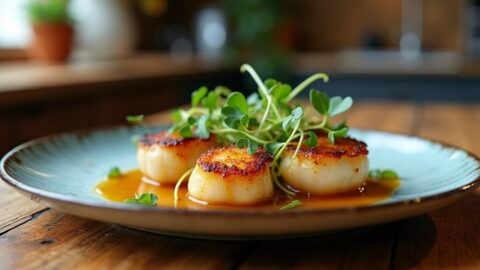 Seared Scallop Appetizer Recipe