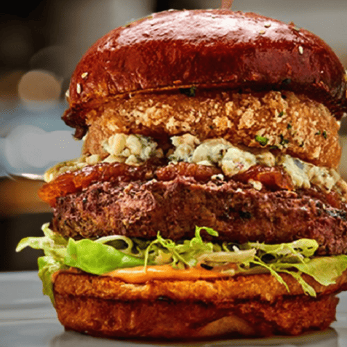 Chef Ramsay's Blue Cheeseburger: A Gourmet Twist on a Classic