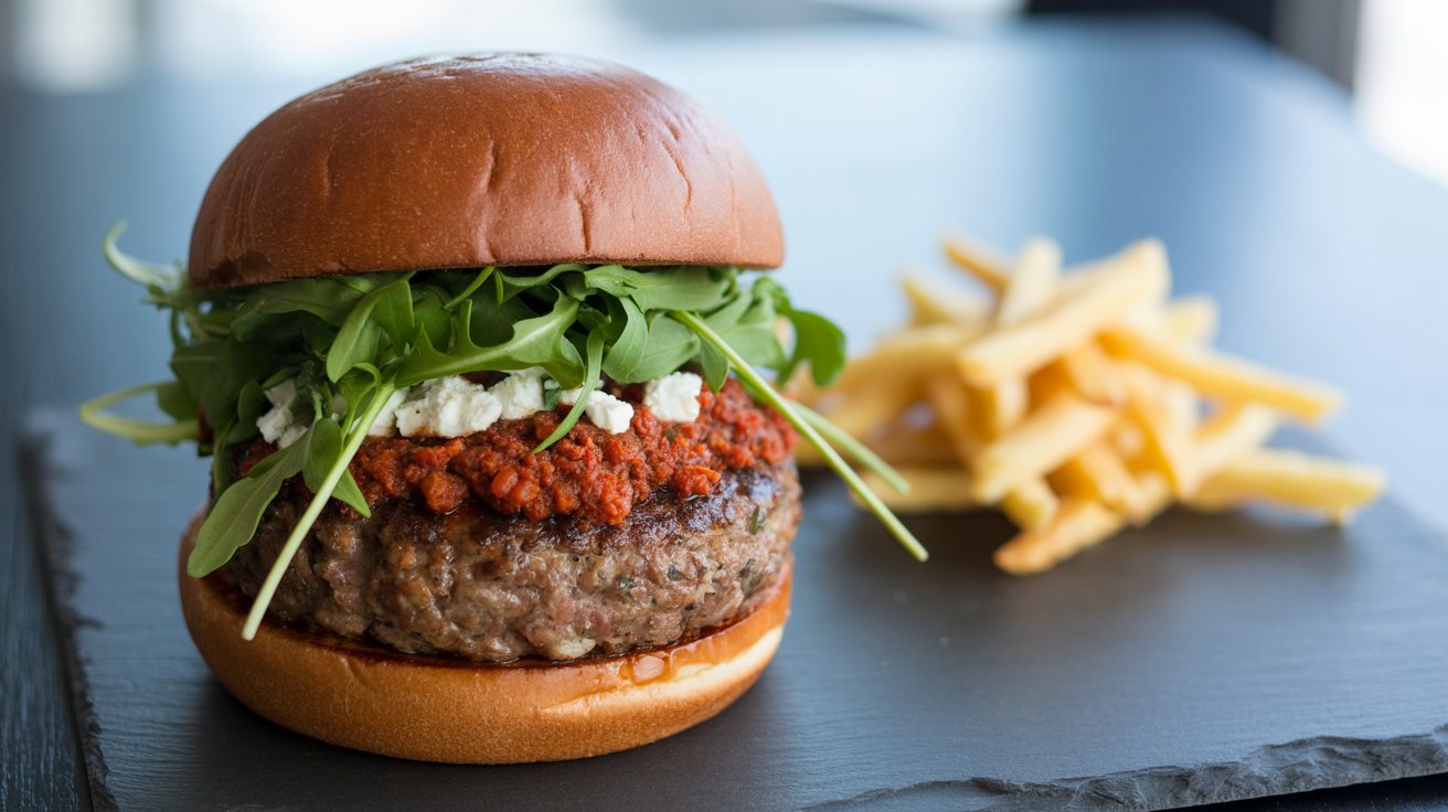 Gordon Ramsay’s Lamb Burger – Flavorful Gourmet Burger